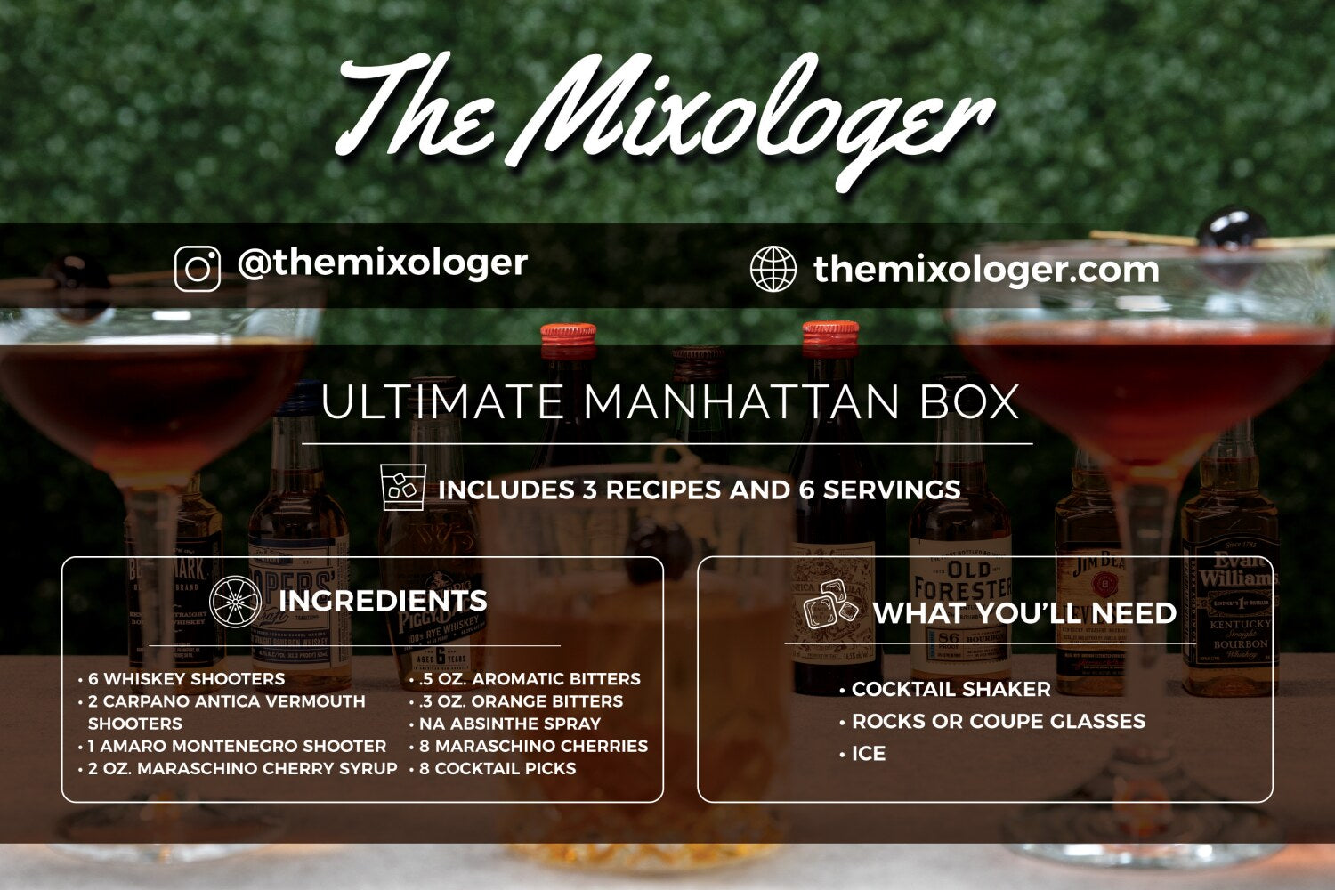Ultimate Manhattan Box - The Mixologer